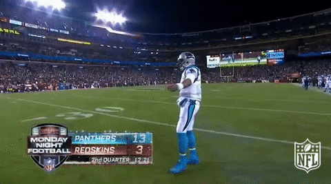 Carolina Panthers Football GIF by NFL - Find & Share on GIPHY
