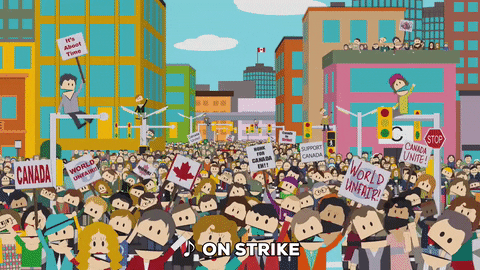 Canada On Strike GIFs - Get the best GIF on GIPHY