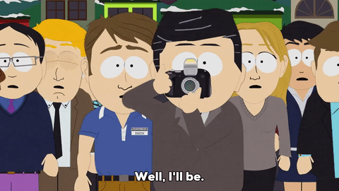 Shocked Camera GIF by South Park - Find & Share on GIPHY