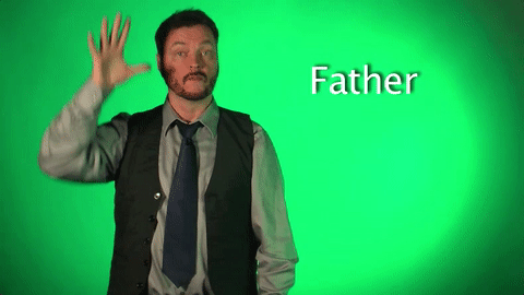 Sign Language Father GIF by Sign with Robert - Find & Share on GIPHY