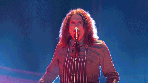Weird Al Yankovic Hat GIF by Team Coco - Find & Share on GIPHY