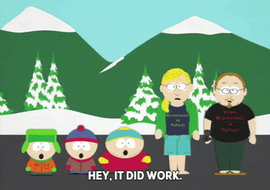 Happy Eric Cartman GIF by South Park - Find & Share on GIPHY