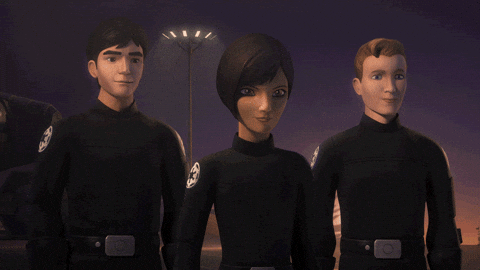 Salute Yes Sir GIF by Star Wars - Find & Share on GIPHY