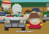Just Walk Away Gif