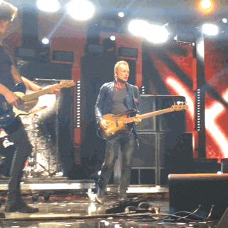 Sting Rocker GIF by iHeartRadio - Find & Share on GIPHY