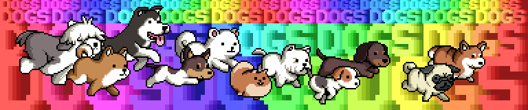 Dogs Pixels GIF by Paul Robertson - Find & Share on GIPHY