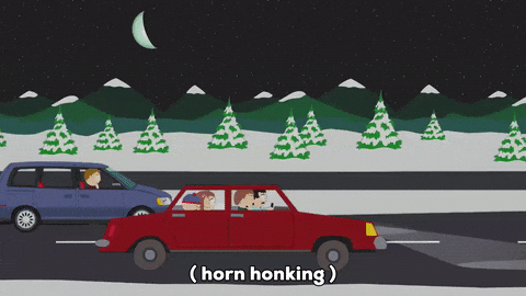 Cars Driving GIF by South Park - Find & Share on GIPHY