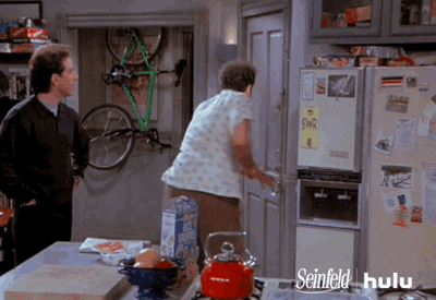 Heat Wave Seinfeld GIF by HULU - Find & Share on GIPHY
