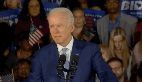 Joe Biden Rally GIF by Election 2020 - Find & Share on GIPHY