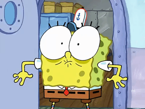 Spongebob Scared Face Gifs | Spongebob Creepy Face GIFs – OKZAA