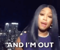 Peace Im Out Gif