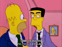 Simpsons Nerd Gif