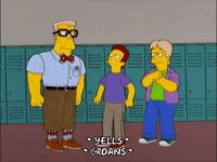 Simpsons Nerd Gif