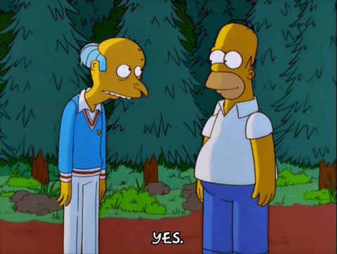 Homer Simpson Smile GIF - Find & Share on GIPHY