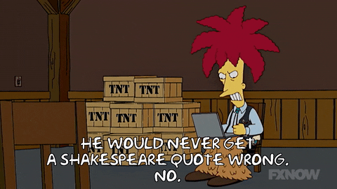 Shakespeare-quote GIFs - Get the best GIF on GIPHY