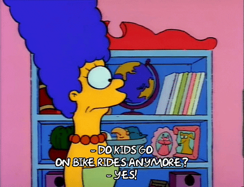 Season 3 Bike GIF by The Simpsons - Find & Share on GIPHY