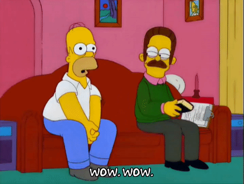 Excited Homer Simpson GIF - Find & Share on GIPHY