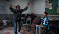 Donald Glover Community Gif Fire