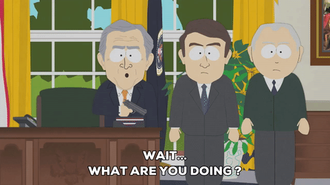 Angry George W Bush GIF by South Park - Find & Share on GIPHY