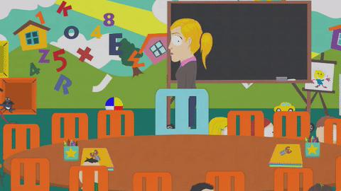 School Teacher GIF by South Park - Find & Share on GIPHY