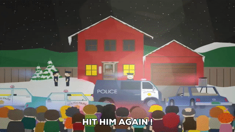 Police Crowd GIF by South Park - Find & Share on GIPHY