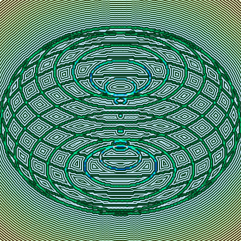 Moire Torus GIF by William Wolfgang Wunderbar - Find & Share on GIPHY