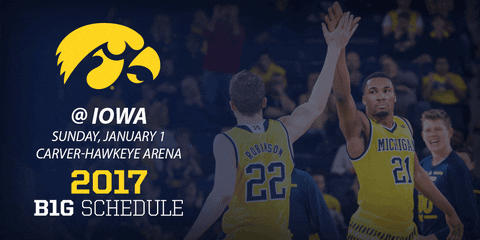 Michigan Basketball B1G Schedule GIFs - Get the best GIF on GIPHY