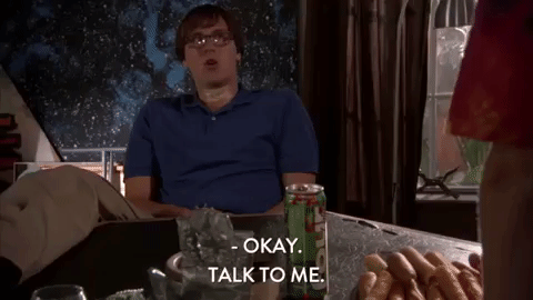 Okay Talk To Me GIFs - Get the best GIF on GIPHY