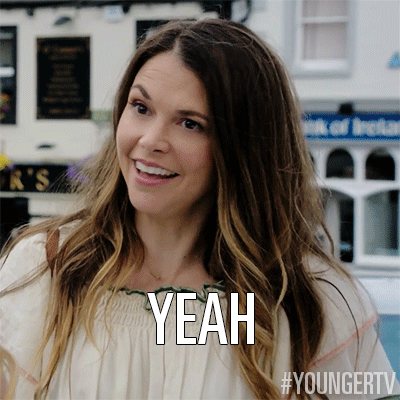 Sounds Good Sutton Foster GIF by YoungerTV - Find & Share on GIPHY