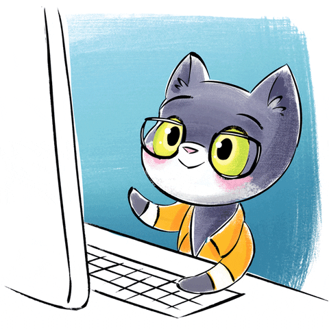 Cat Using Computer GIFs - Find & Share on GIPHY