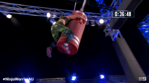 Australian Ninja Warrior GIF - Find & Share on GIPHY