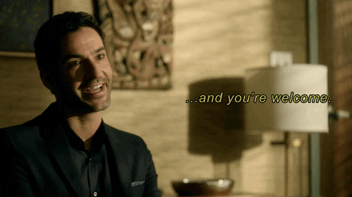 You'Re Welcome Fox GIF by Lucifer - Find & Share on GIPHY