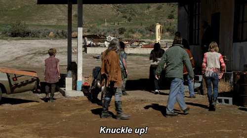 Knuckle-up GIFs - Get the best GIF on GIPHY