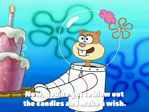 Spongebob Happy Birthday Gif