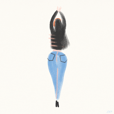 Tiny Dancer Dance GIF by Libby VanderPloeg - Find & Share on GIPHY