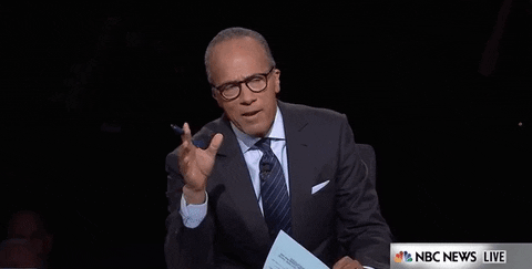 Confused Lester Holt GIF by Election 2016 - Find & Share on GIPHY