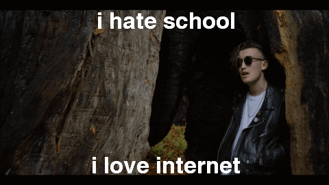 I Hate School Gif