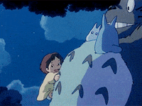 Totoro Smile Gif