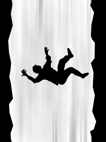 Person Falling Over Gif