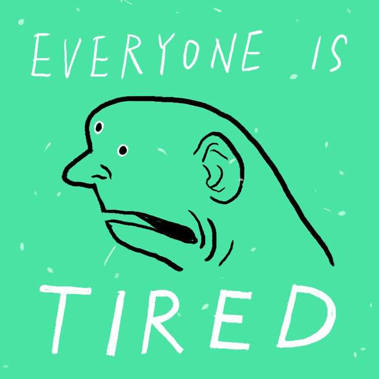 Tired Stressed Out GIF by davidsaracino - Find & Share on GIPHY