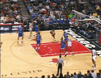 Michael Jordan Free Throw Dunk Gif