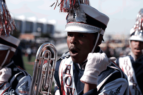 Marching Band Football GIF by The Undefeated - Find & Share on GIPHY