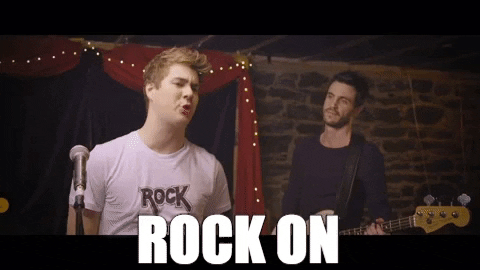Rock N Roll GIF by Productions Déferlantes - Find & Share on GIPHY