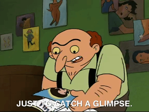Catch-a-glimpse GIFs - Get the best GIF on GIPHY