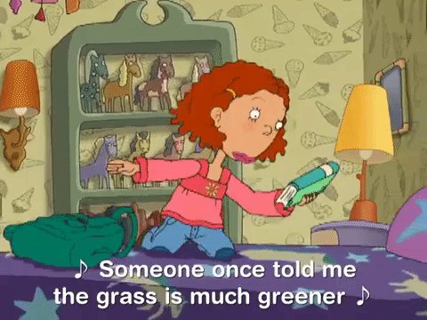Grass-much-greener GIFs - Get the best GIF on GIPHY