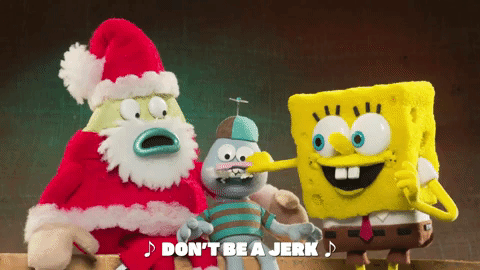 Spongebob Santa Gif