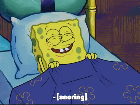 Spongebob Snoring