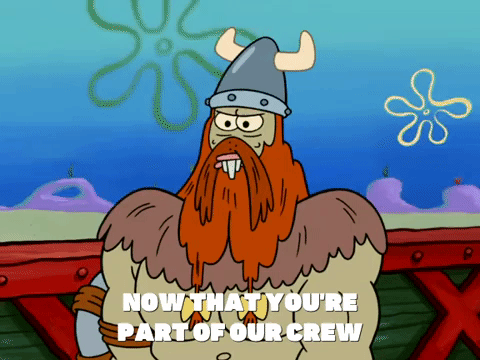 Season 6 Dear Vikings GIF by SpongeBob SquarePants - Find & Share on GIPHY