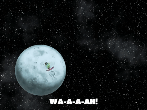 Season 8 Spongebob'S Runaway Roadtrip: Mooncation GIF by SpongeBob ...