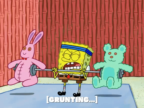 Spongebob Lifting